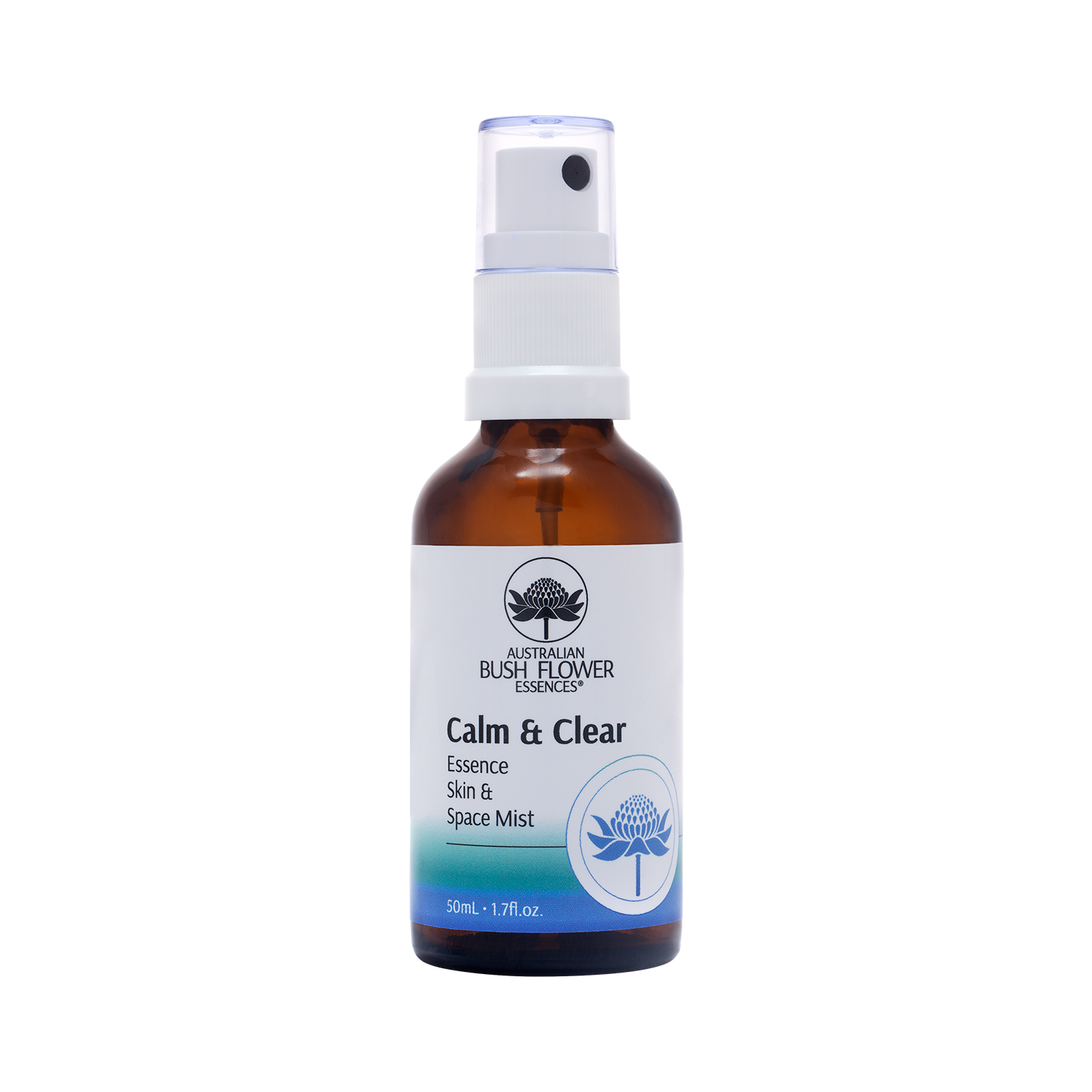 Calm & Clear Essence Organic Space Mist – Australian Bush Flower Essences
