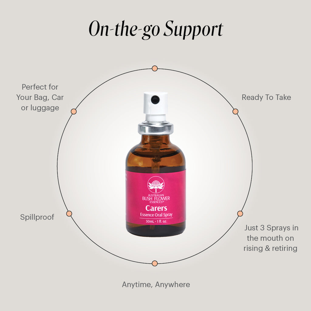 Carers Essence Oral Spray – Australian Bush Flower Essences
