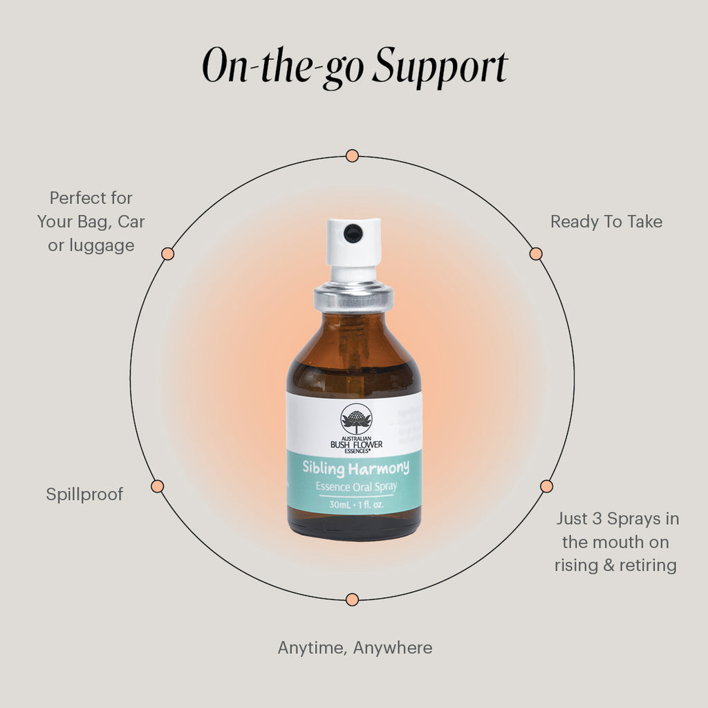 Sibling Harmony Essence Oral Spray – Australian Bush Flower Essences