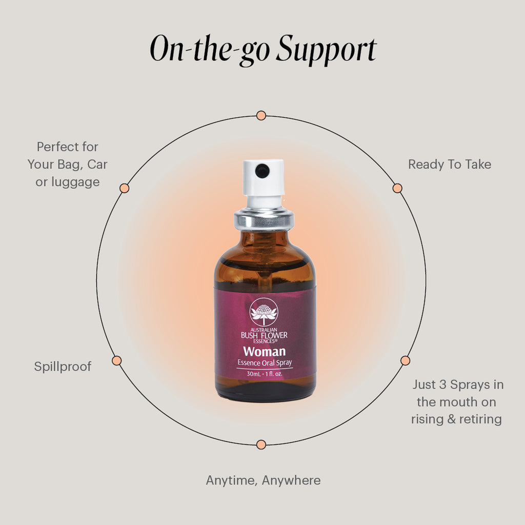 Woman Essence Oral Spray – Australian Bush Flower Essences